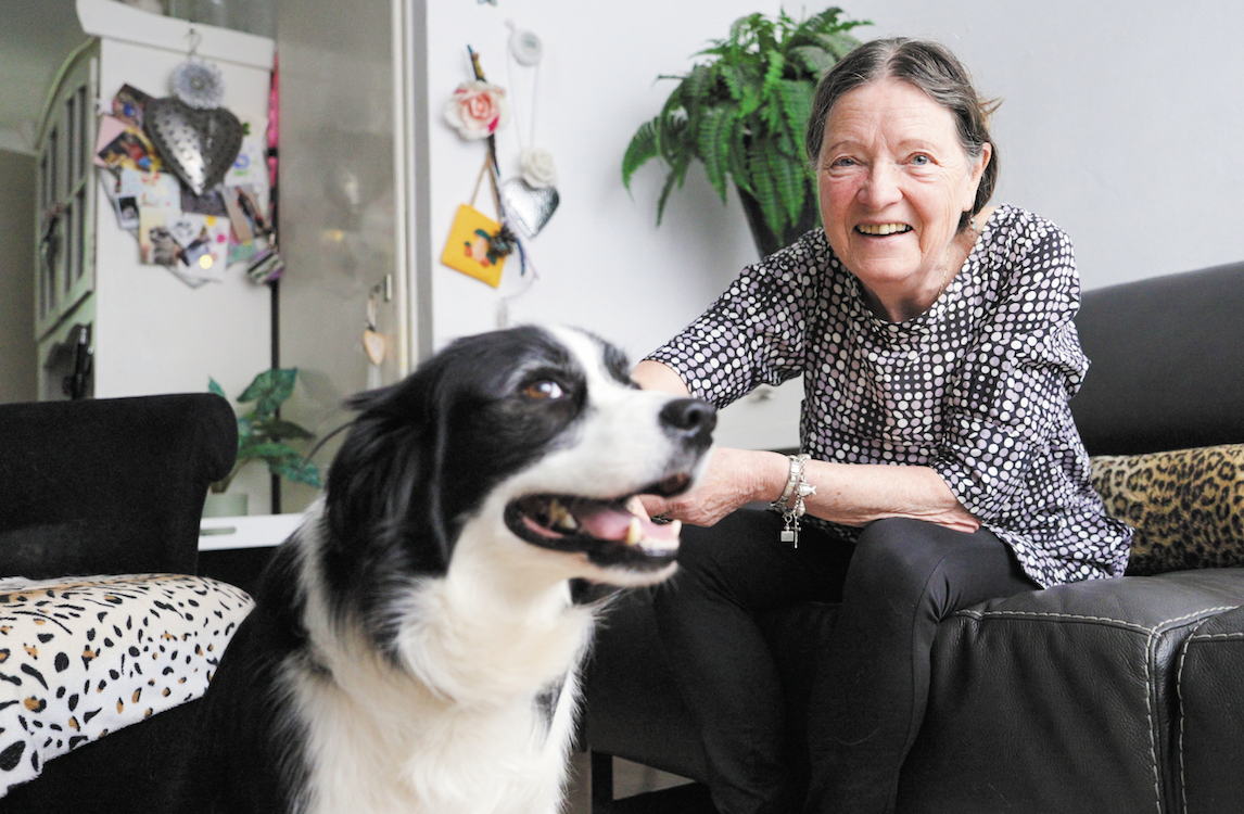 Nicolette Kluijver is de dierenbuddy van Border Collie Job – Topic Talks